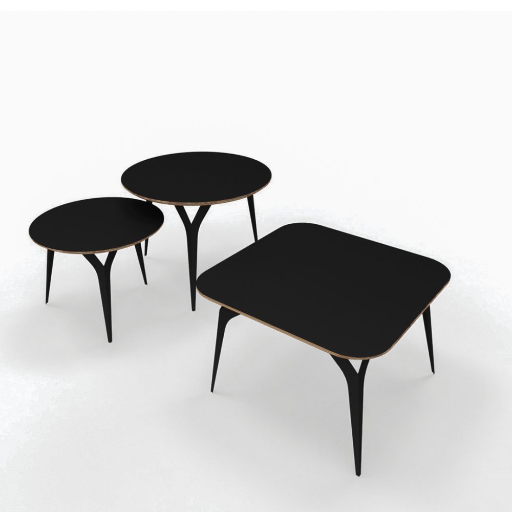 Shell coffee table - ENTRAWOOD office furniture manufacturer