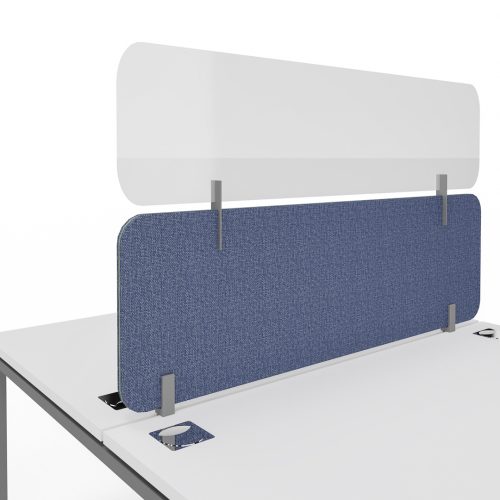 Cocoon Desk based screen - free standing