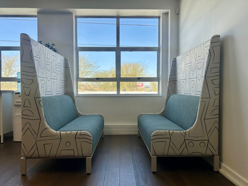 cocoon cafe bench